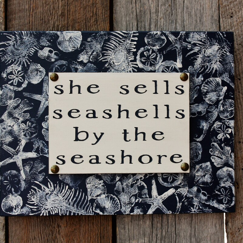 Weathered Beach Sign - Etsy