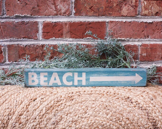 Beach, Wooden Beach Sign, Beach Decor, Beach Sign, Beach Art, Beach ...
