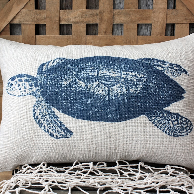Turtle Pillow - Etsy