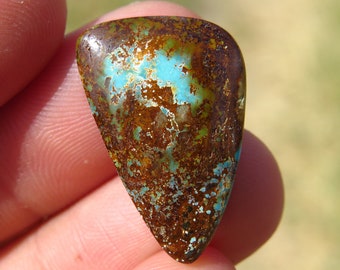 Royston Turquoise Cabochon Tonopah Nevada | Etsy