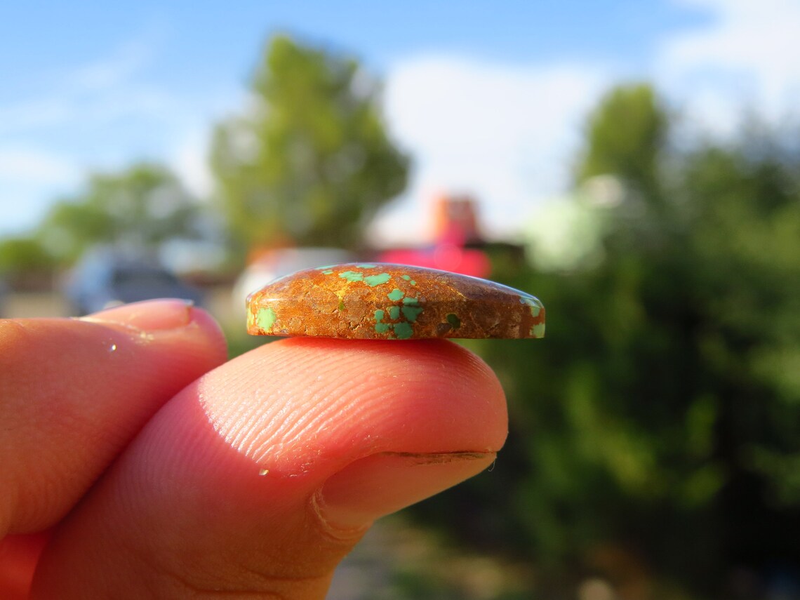 Royston Turquoise Cabochon Tonopah, Nevada - Etsy