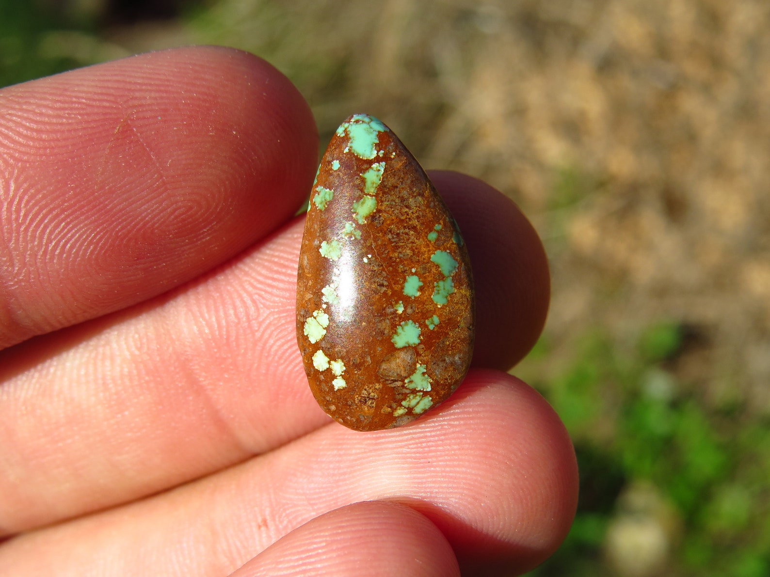 Royston Turquoise Cabochon Tonopah, Nevada - Etsy