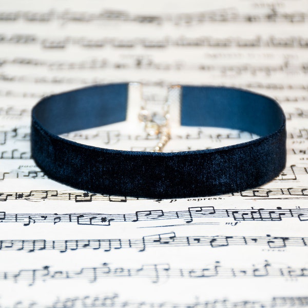 Velvet Choker - Etsy