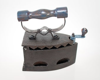 Antique Coal Iron - Etsy