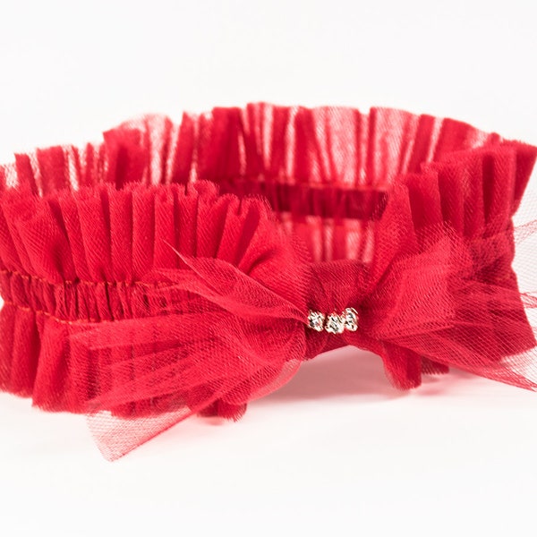 Tulle Garter - Etsy