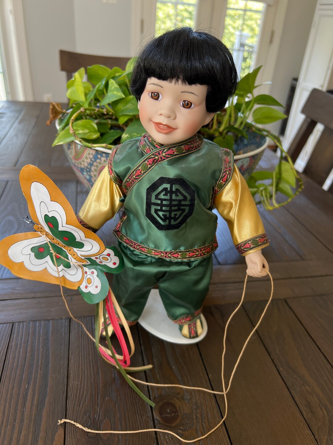 Danbury Mint Mao-mao Vintage, 1993 Japanese Boy in Traditional Clothing ...