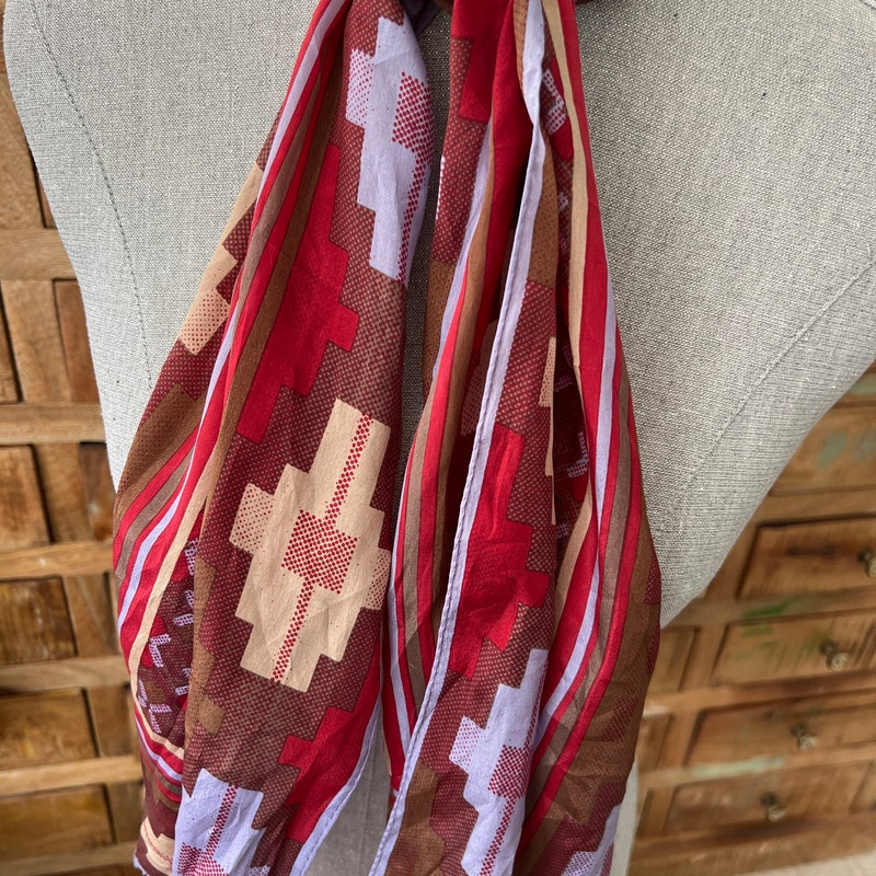 Aztec Scarf - Etsy