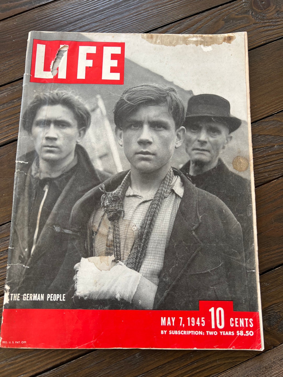 Life Magazine” the German People” May 7, 1945 - Etsy