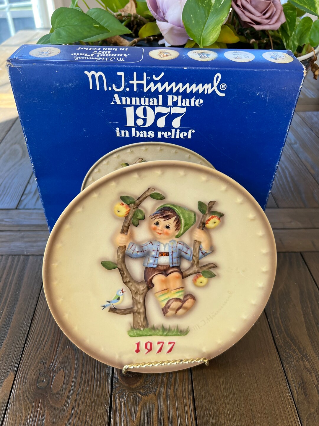 Goebel, Vintage 1977 MJ Hummel 7th Annual Plate - Etsy