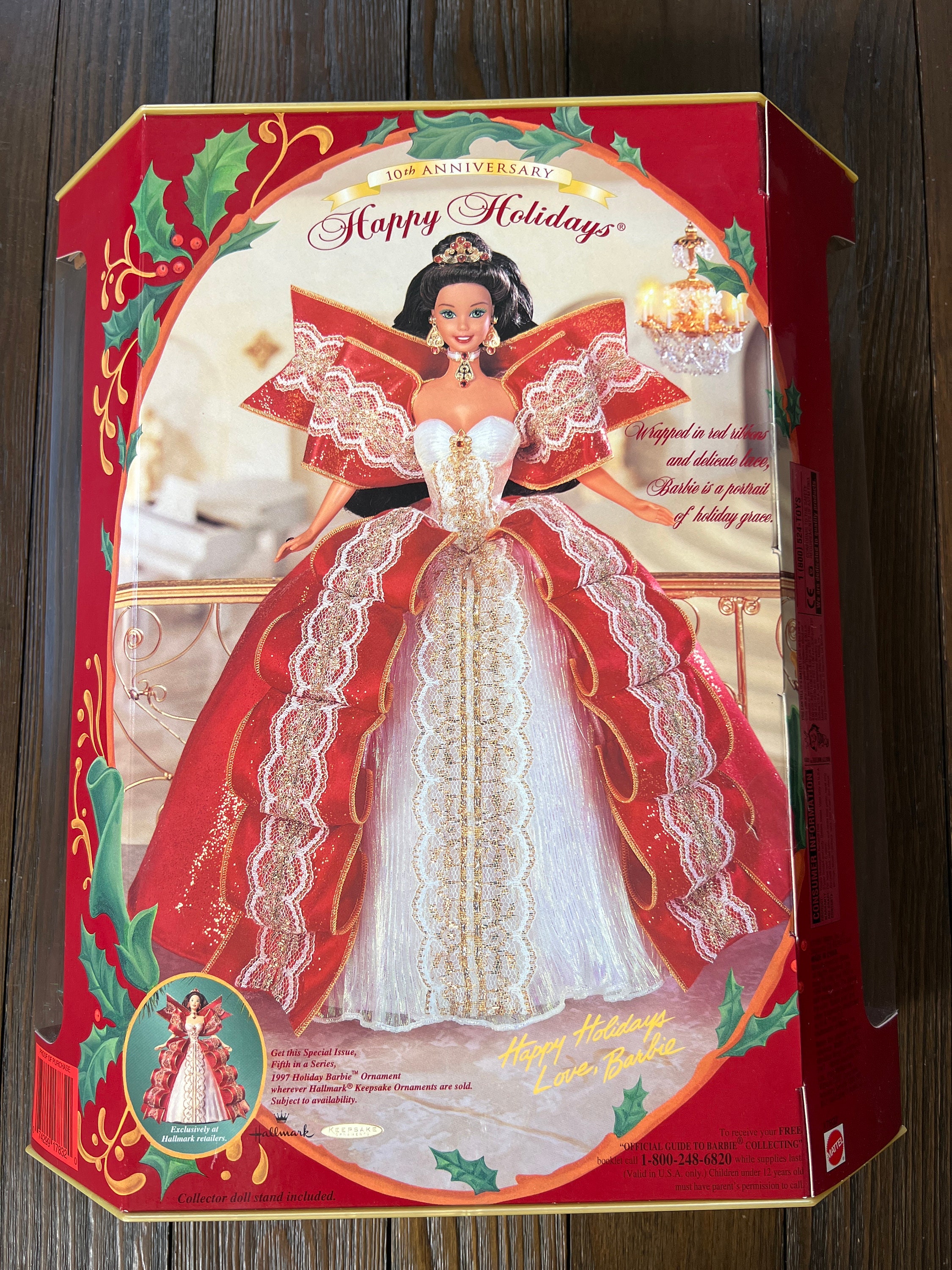 Mattel Happy Holidays Special Edition Barbie 10th - Etsy
