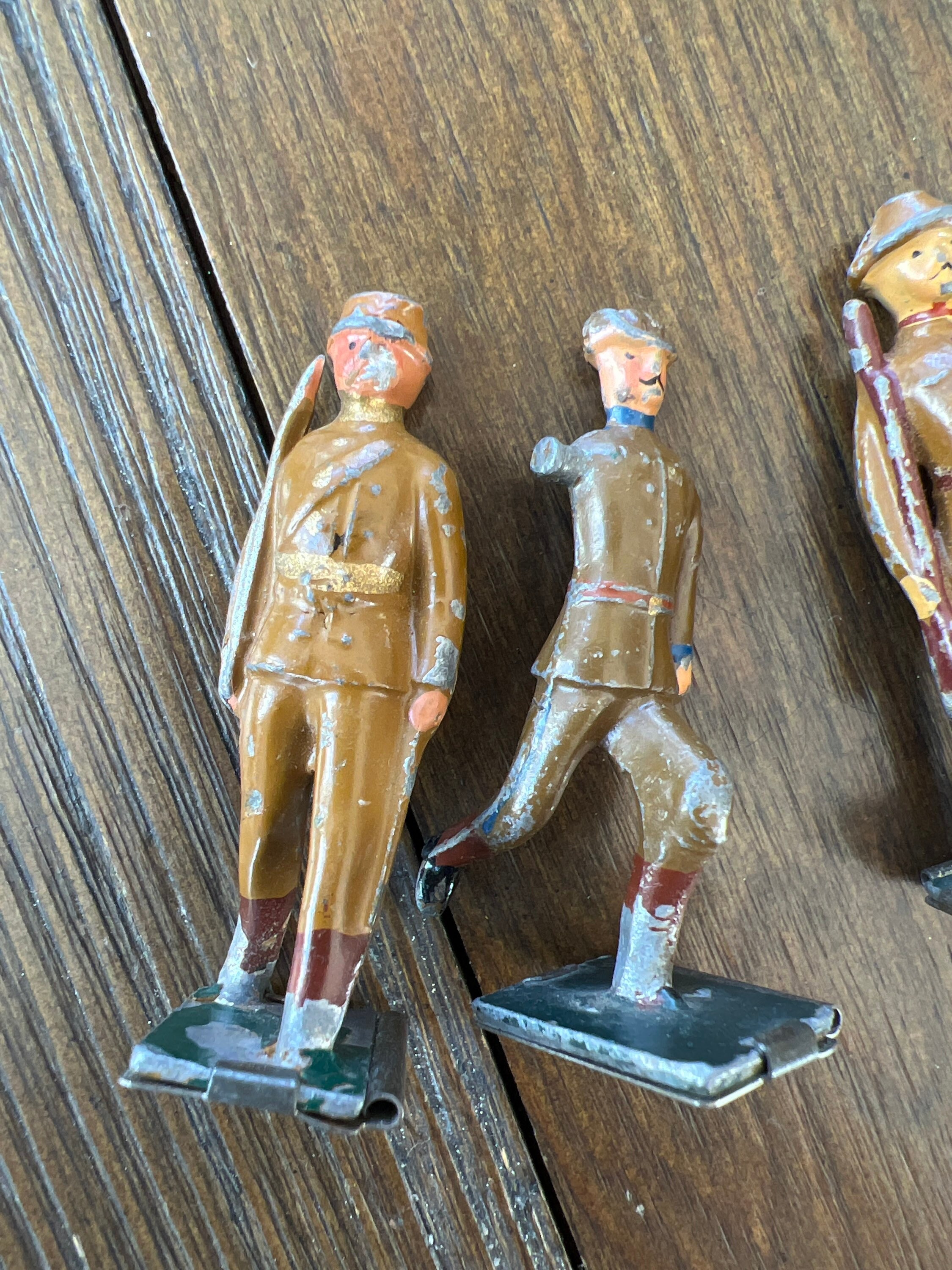 Vintage 1940s Collectible Toy Lead Soldier Set - Etsy
