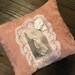 Shabby Chic Victorian Lady Lace Pillow - Etsy