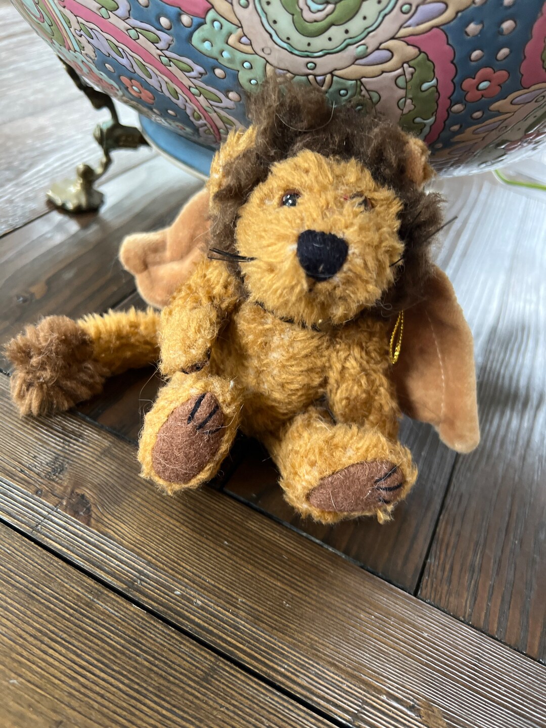 Boyds Bears Vintage 1990 Angel Lion Plush - Etsy