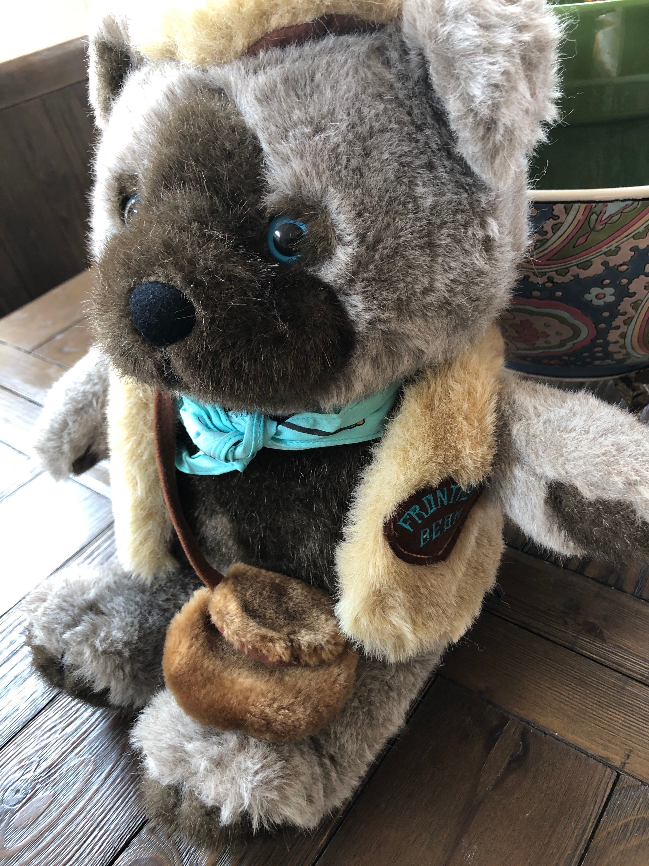 Vintage 1986 Mattel Emotions Frontier Bear - Etsy UK