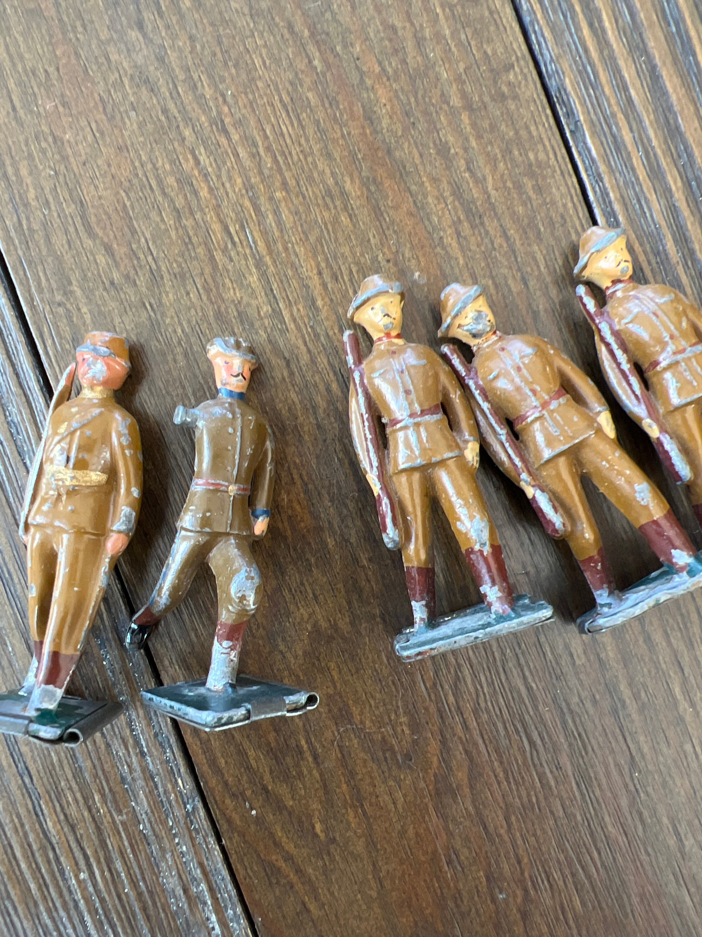 Vintage 1940s Collectible Toy Lead Soldier Set - Etsy