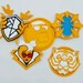 FN Chapter 5 Season 2 New Medallions Aspects 3D Printed Hades Zeus Ares ...