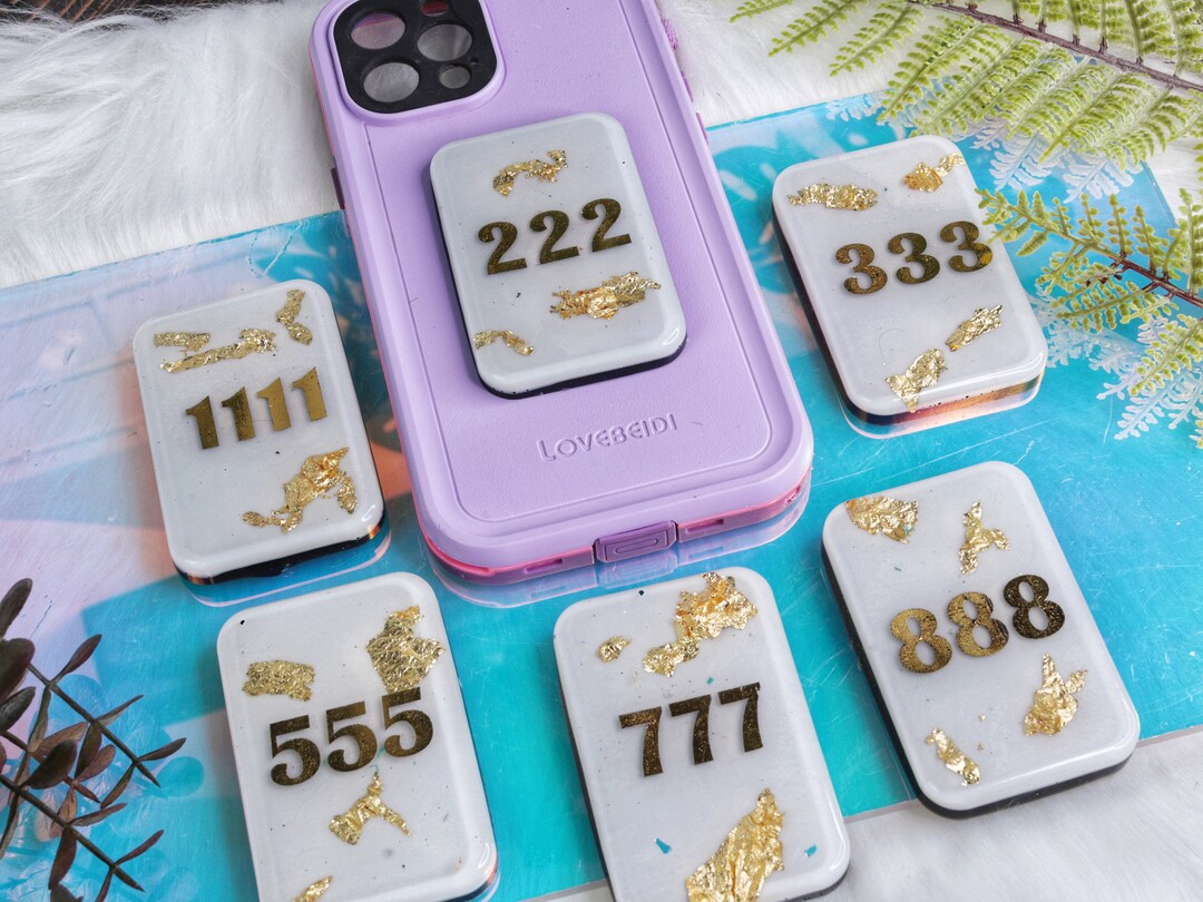 Angel Number Orgonite® 5g EMF Blocking Cell Phone & iPad Orgone ...