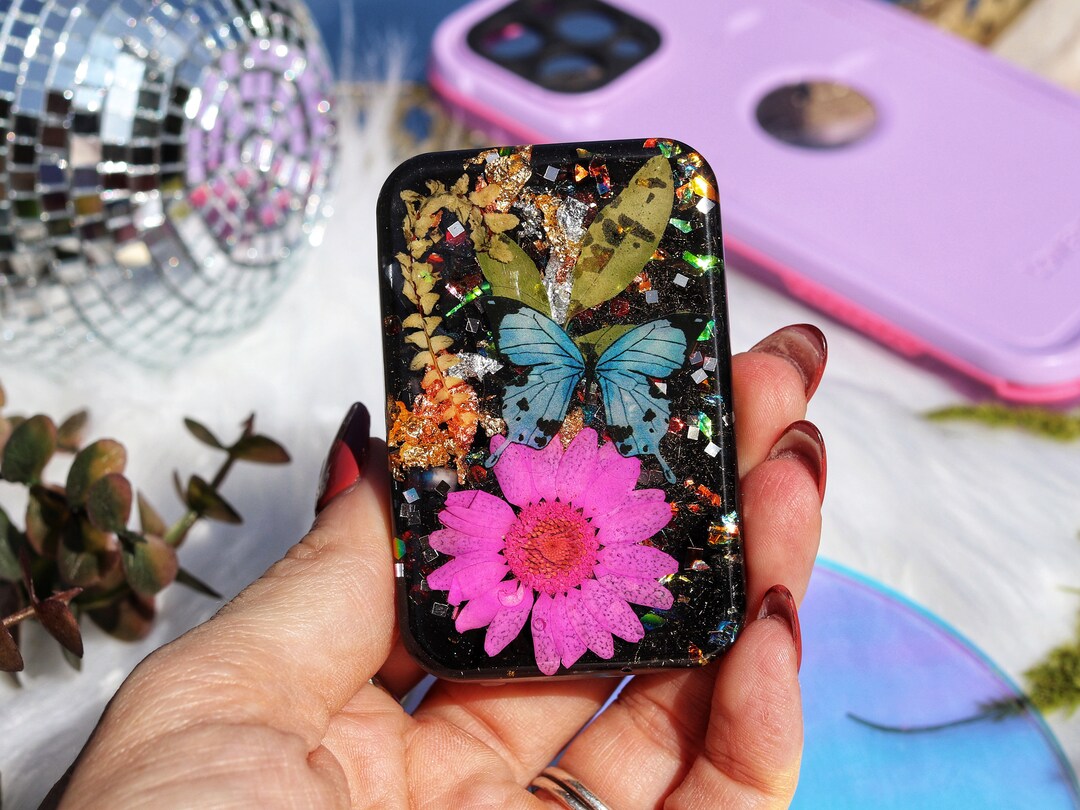 Faux Butterfly Flower Orgonite® 5g EMF Blocking Orgone® Generator ...