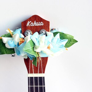 Ukulele Lei / Ukulele Gifts, Ukulele Accessories, Ribbon Leis, Hawaiian ...