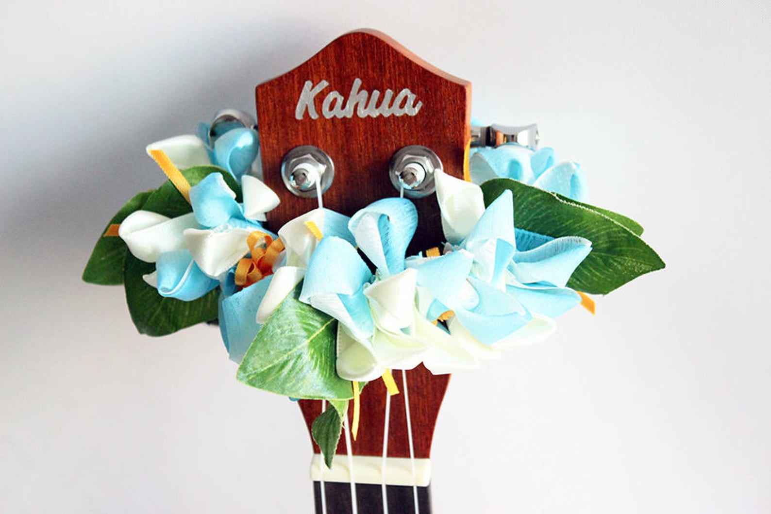 Ukulele Lei / Ukulele Gifts Ukulele Accessories Ribbon Leis - Etsy