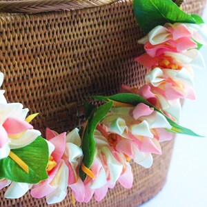 Bag Charm,p Crocus,ribbon Lei,bag Accessories,wicker Basket,flower ...