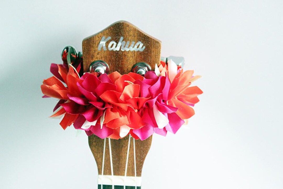 Ukulele Lei /ukulele Accessories, Ukulele Strap, Ukulele Gift, Ukelele ...