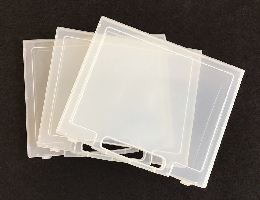 Lot of 3 Craft Organizer Plastic Box , A4 Plastic Box ,made in Japan ...