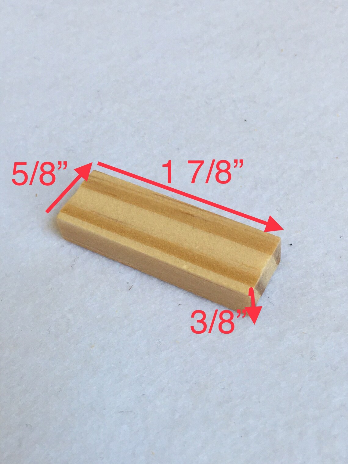 Natural Mini Wood Blocks 120pcs Crafting Wood Blocks / Unfinished Pine ...