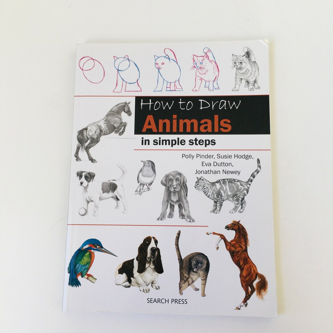 Drawing Animals 101 Book -how to Draw With A Veterinarian's Eye -mari ...