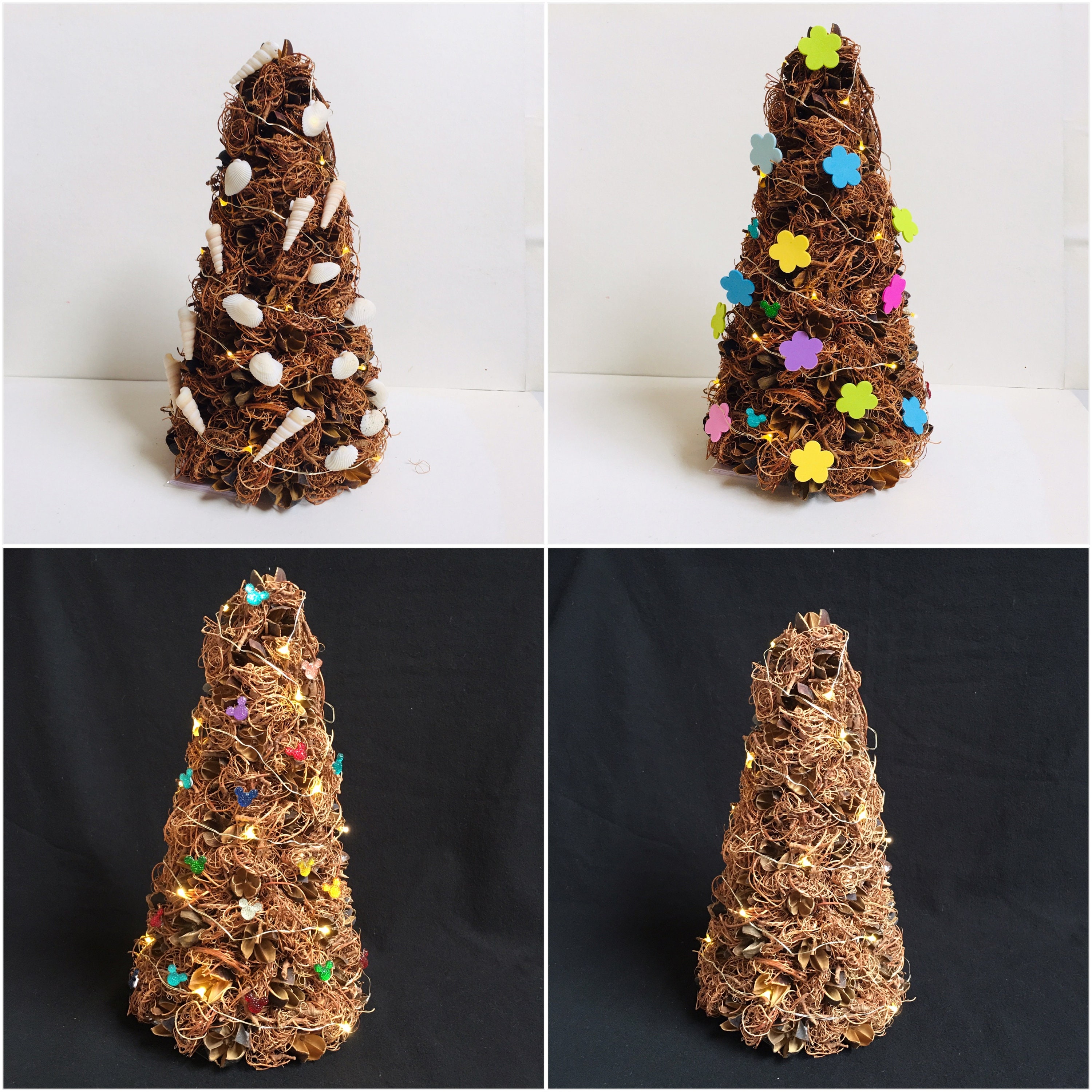 IKEA Vinter 2021 Handmade 12 Inch Cone-christmas Tree Decorating Tree ...