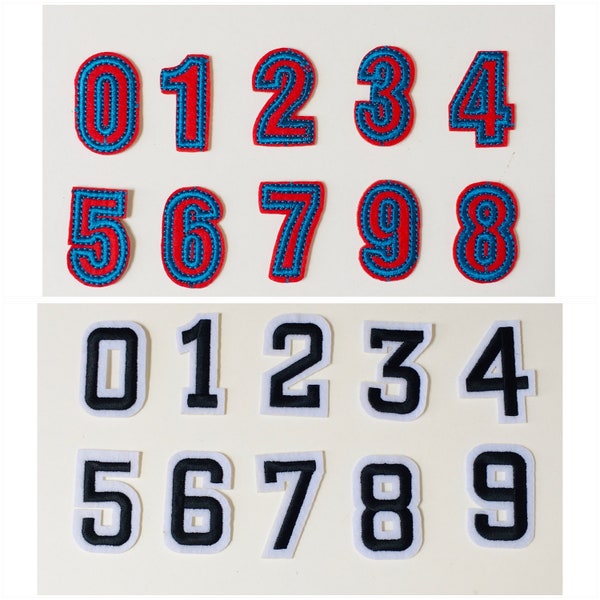 Number Patch - Etsy