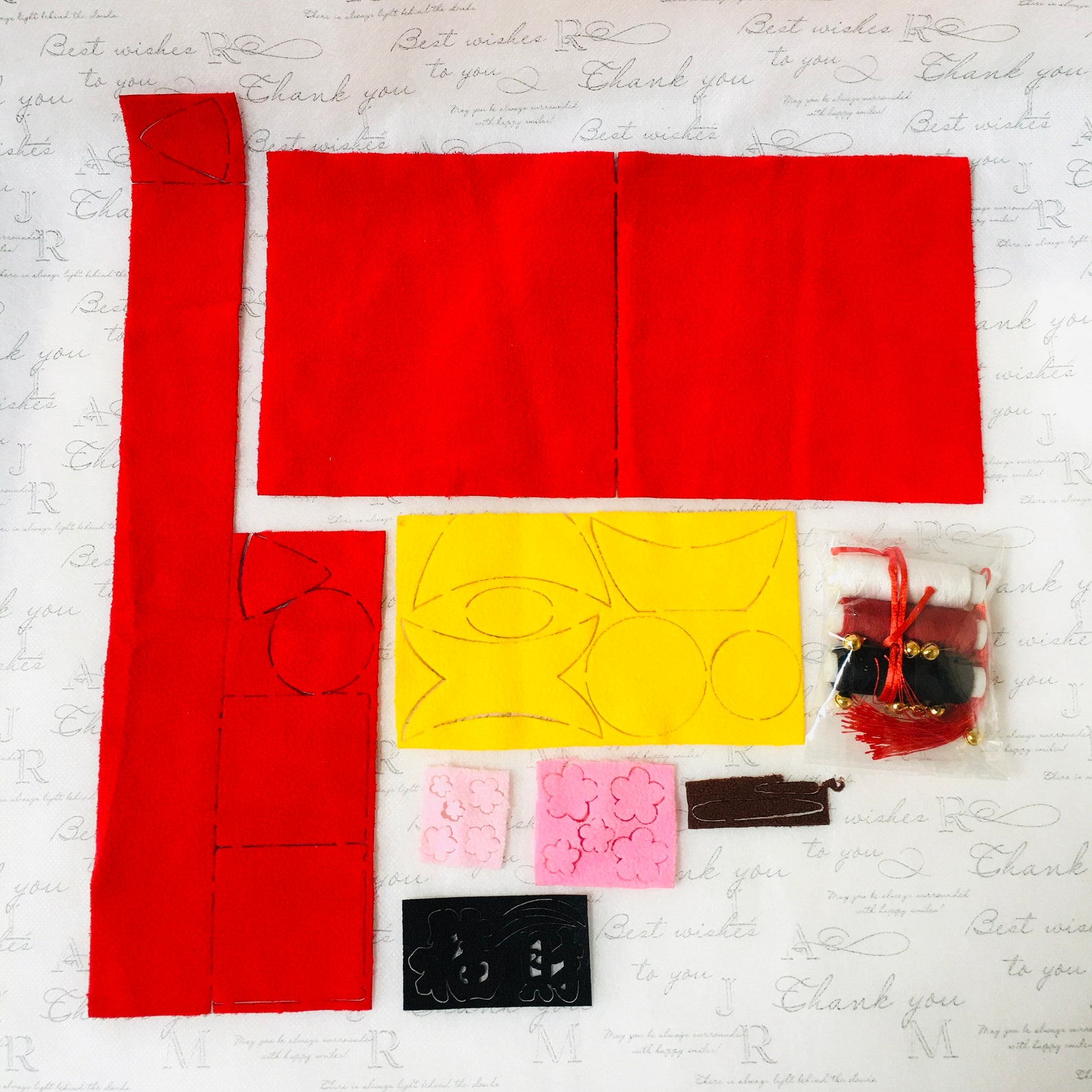 Lucky Cat DIY Kit / Made It Your Lucky Cat Kit / Plush Toy DIY - Etsy