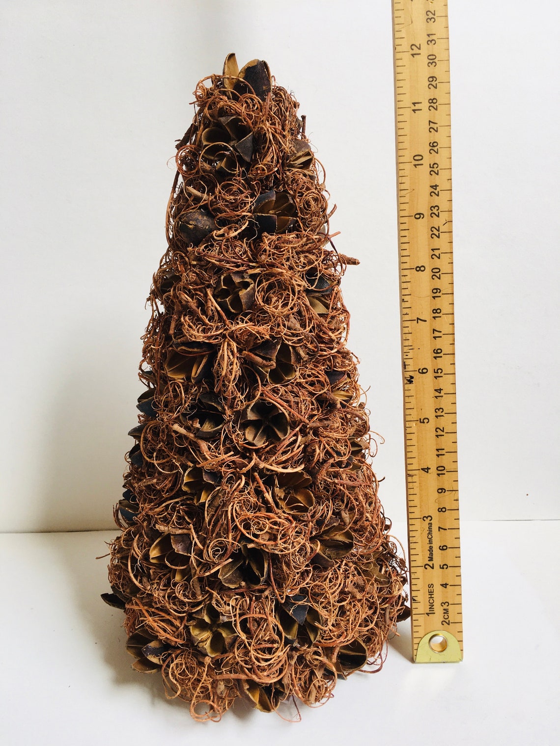 IKEA Vinter 2021 Handmade 12 Inch Cone-christmas Tree Decorating Tree ...