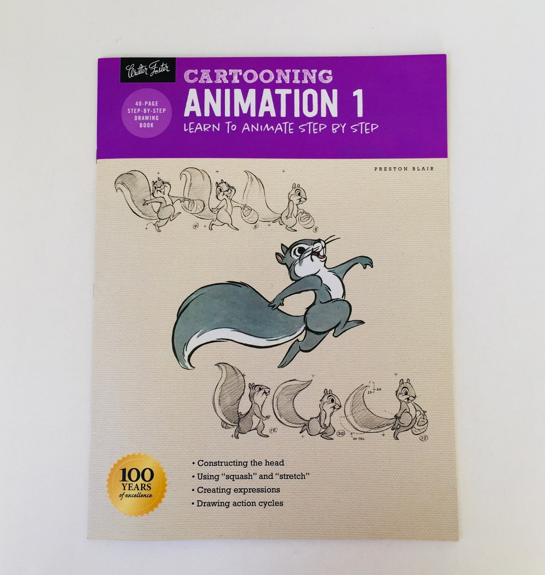 Cartooning Animation 1 Learn to Animate Step by Step.40 Page Step-by ...