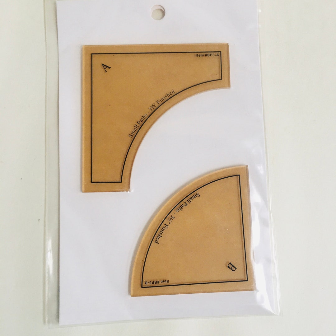 Acrylic Quilt Template Set Finished Size 3.5" X 3.5" F-117 - Etsy