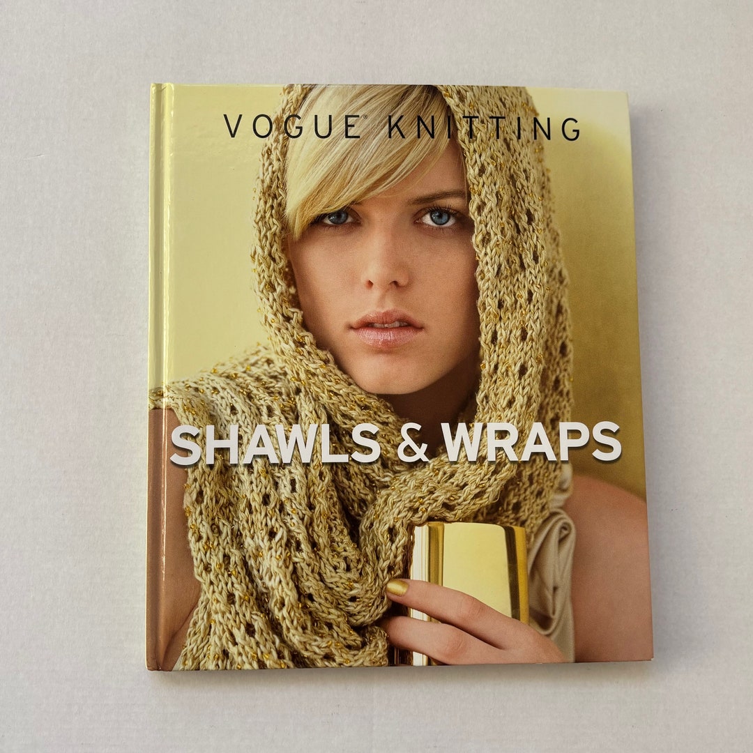 Crochet Pattern Book-vogue Knitting Shawls and Wraps 143 Pages ...