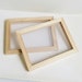 2 Paper Making Screen A5 Size , Wooden Paper Making Frame 10 X 7.5 DIY ...