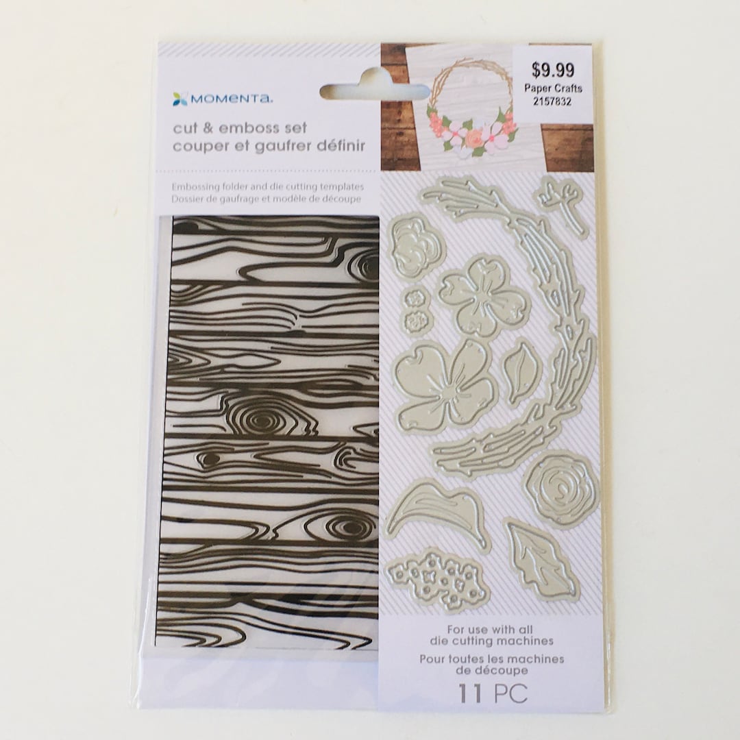 Momenta Cut & Emboss Set Flowers Leaves Shape Paper Craft - Etsy
