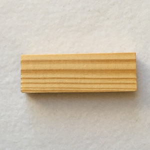 Natural Mini Wood Blocks 120pcs Crafting Wood Blocks / Unfinished Pine ...