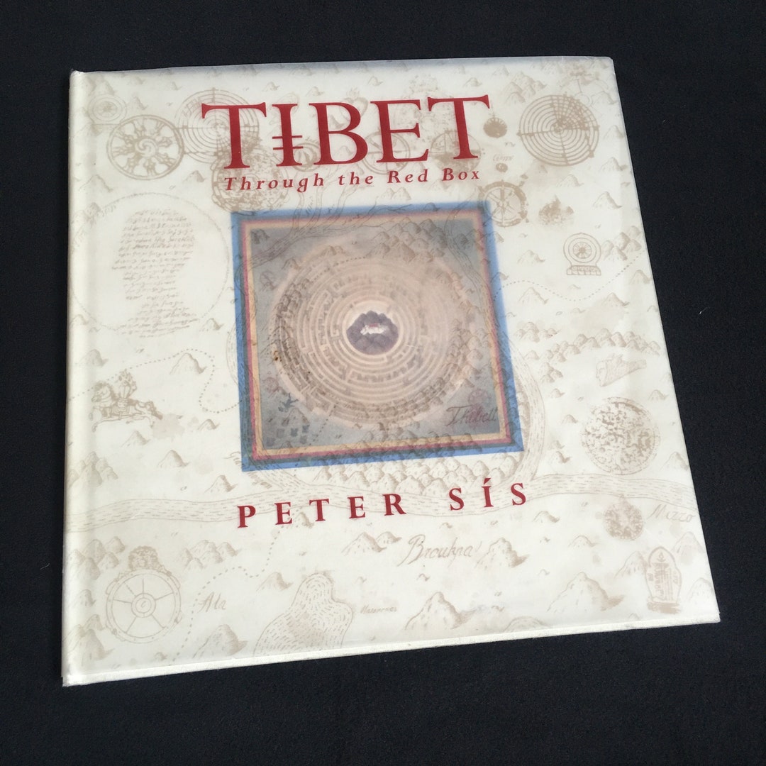 Tibet Through the Red Book -peter Sis 60 Pages Hardcover Used ( See ...