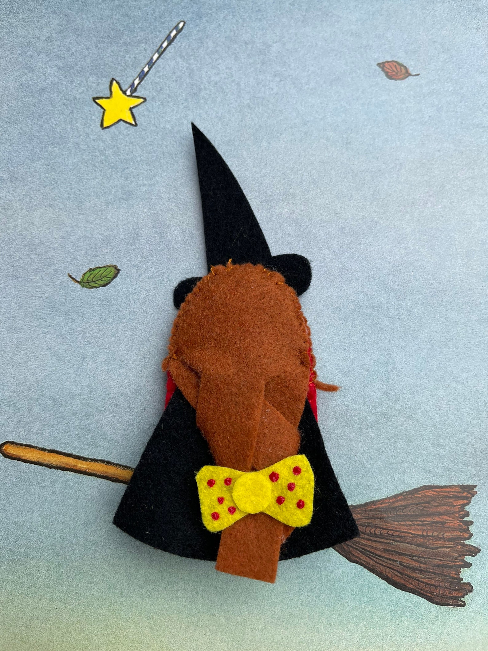 Room on the Broom Finger Puppet Set - Etsy