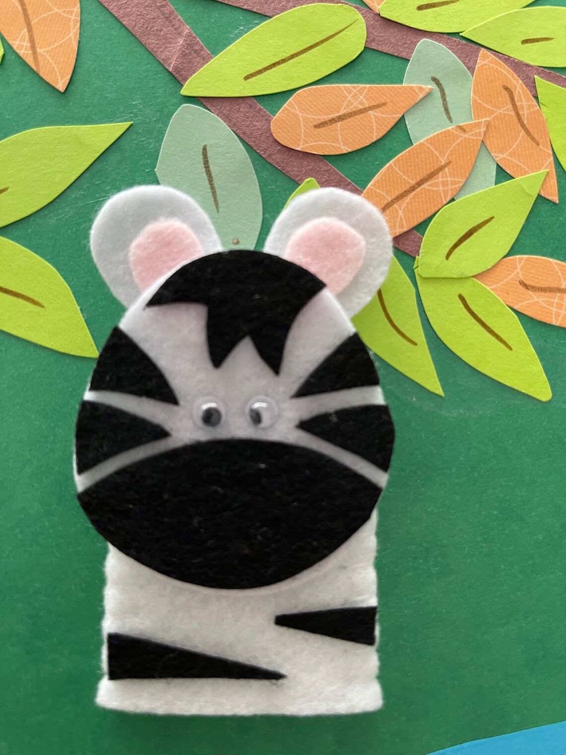 Jungle Animals Finger Puppet Set - Etsy