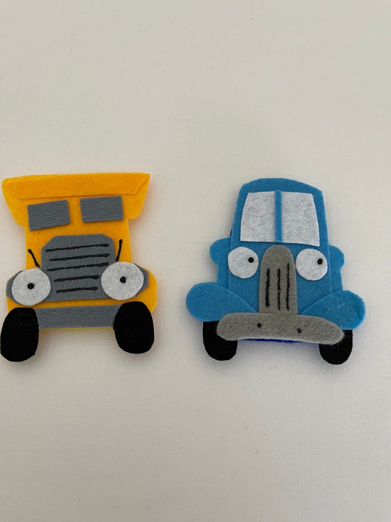 Little Blue Truck Finger Puppet Set | Etsy