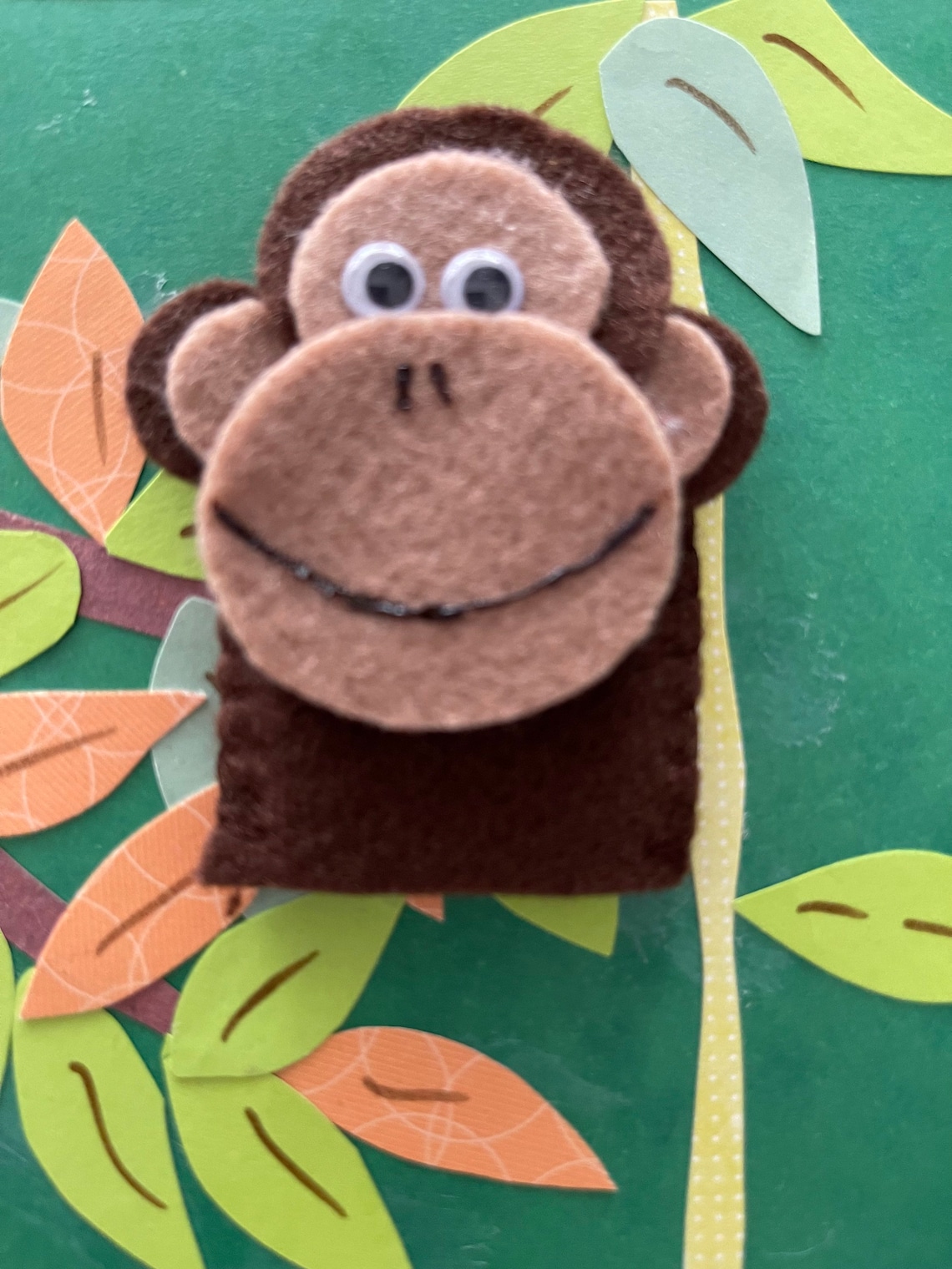 Jungle Animals Finger Puppet Set | Etsy