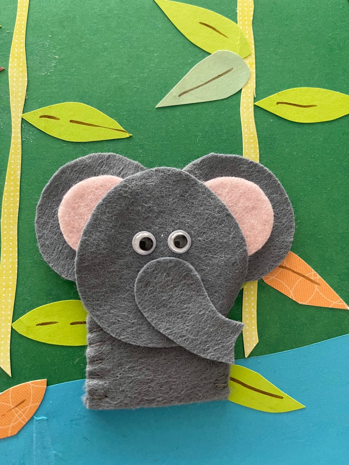 Jungle Animals Finger Puppet Set | Etsy