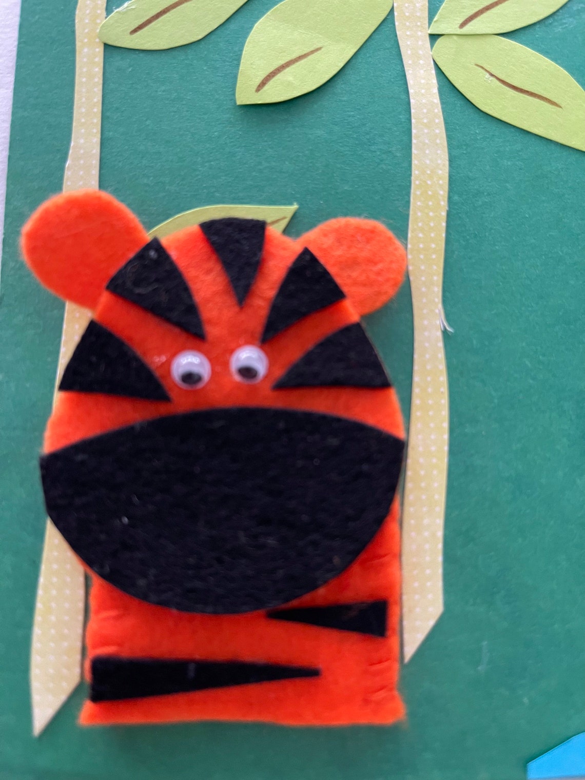 Jungle Animals Finger Puppet Set | Etsy