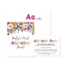 4x6 Alphabet Book Game Floral Theme - Etsy