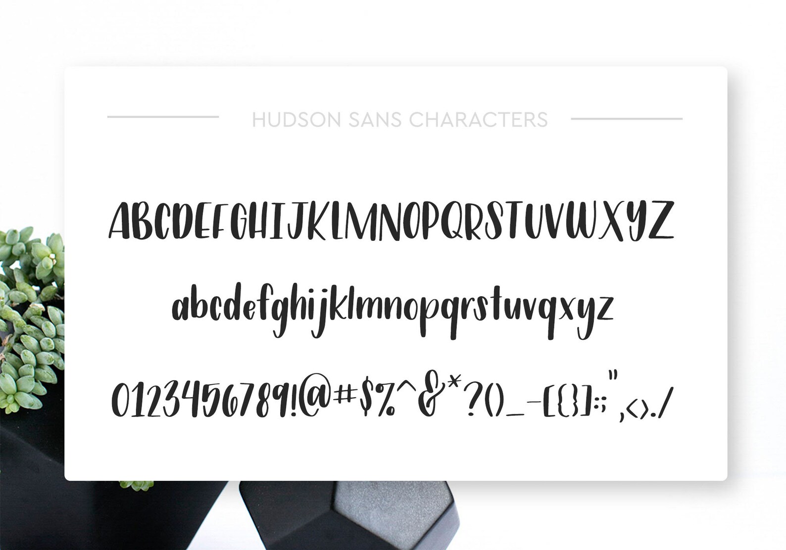 Hudson Sans Handlettered Font | Etsy