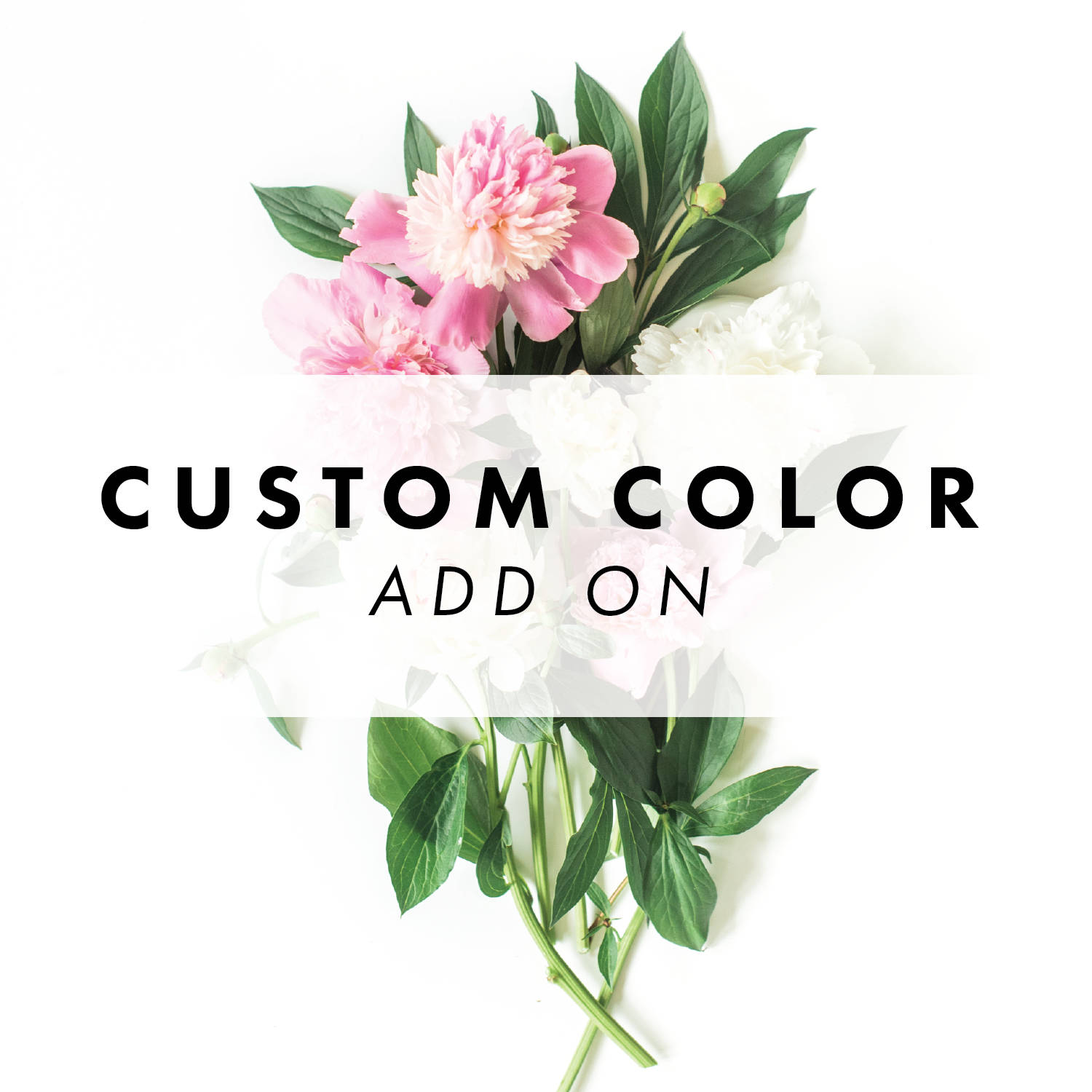 Custom Color - Etsy