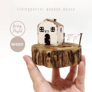 Tiny House Small Decorative, Christmas Gift, Handmade Wooden Gift, Cute ...